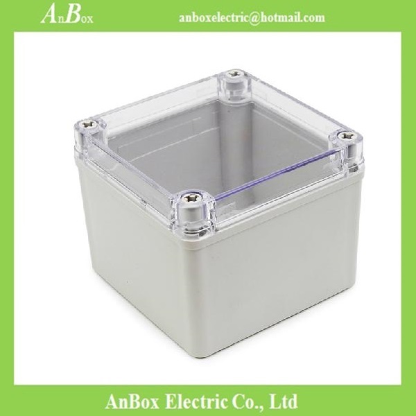 125*125*100mm ip66 waterproof clear plastic enclosure