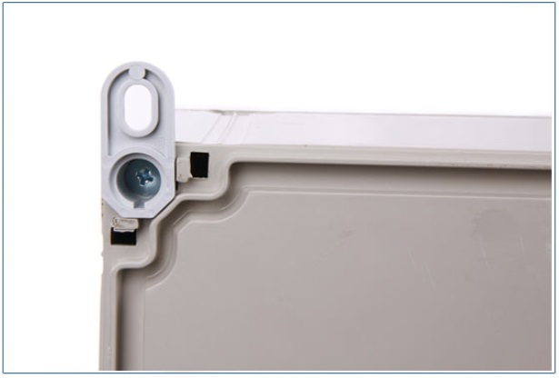 600x400x195mm ip65 ABS clear plastic lock box key box