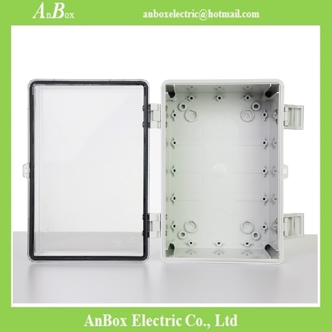 300x200x170mm ip66 PC clear electrical control box IP66
