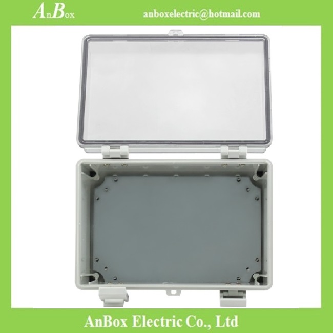 300x200x170mm ip66 PC clear electrical control box IP66