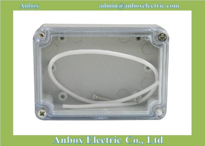 83*58*33mm waterproof electrical clear abs box with lid