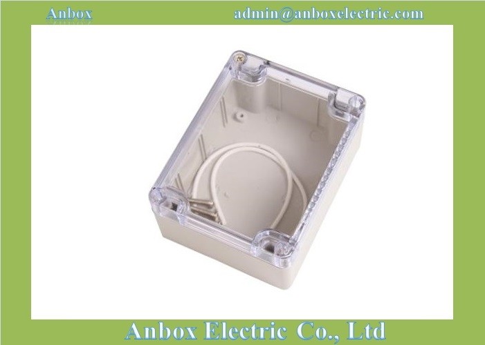 115*90*55mm Clear Lid Plastic Waterproof Box for Communication Device