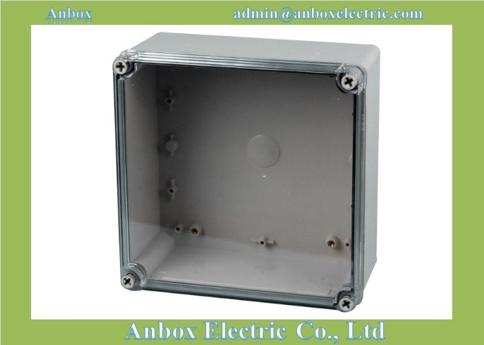 200*200*95mm ip66 electrical weatherproof enclosures with Clear Top