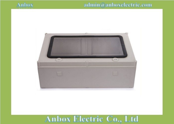 600x400x195mm ip65 ABS clear plastic lock box key box