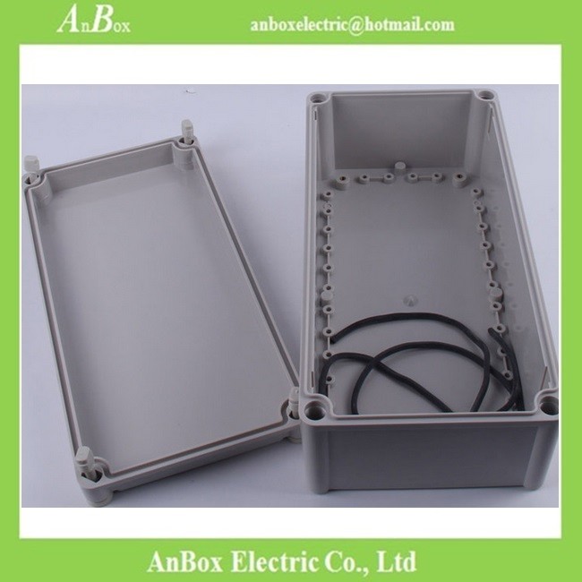 380x190x130mm Plastic waterproof electrical floor box with mounting plate
